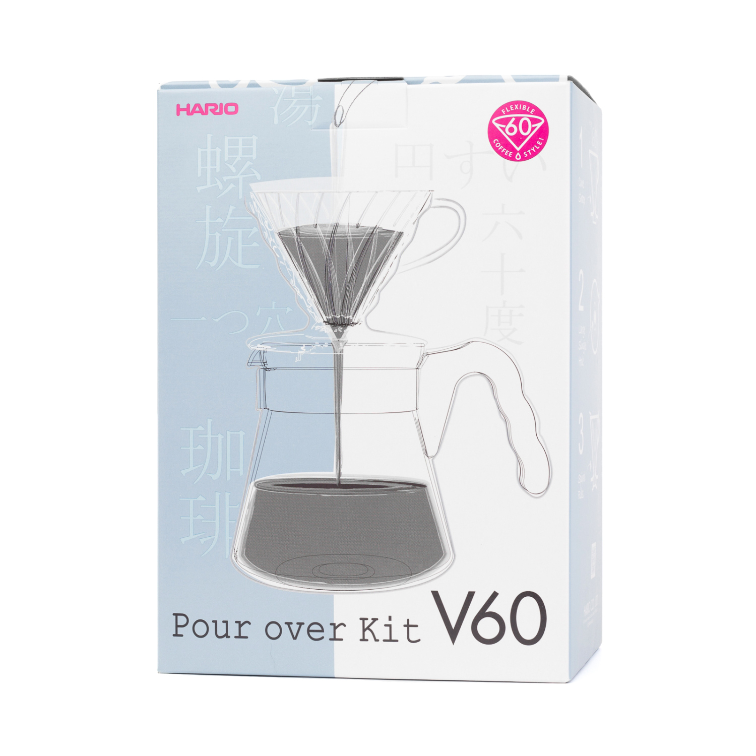 Hario zestaw V60 Pour Over Kit - drip + serwer + filtry - | sklep internetowy GaleriaLimonka.pl