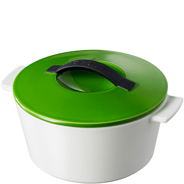 Garnek porcelanowy Revol Revolution 22cm zielony - | sklep internetowy ...