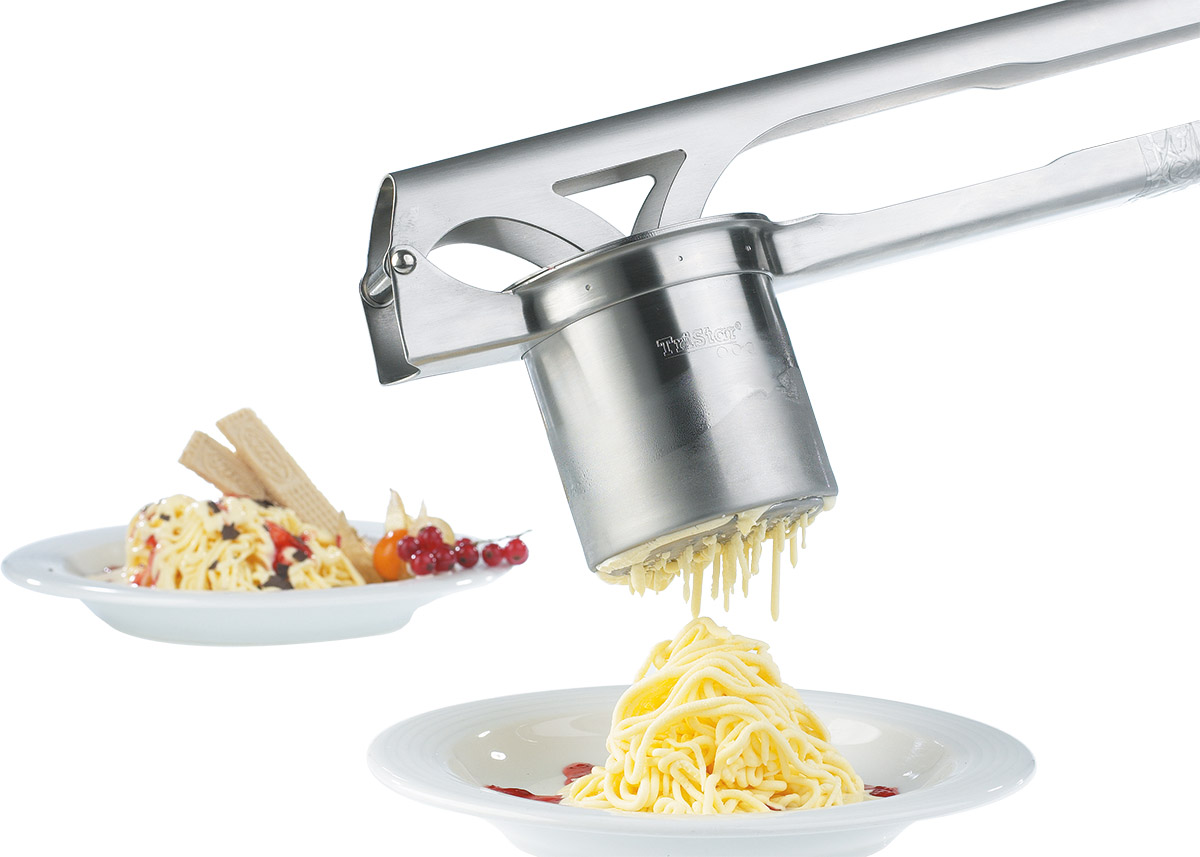 Prasa do ziemniaków i klusek z wymiennymi dyskami Tristar Gefu G-13100 - | GaleriaLimonka.pl